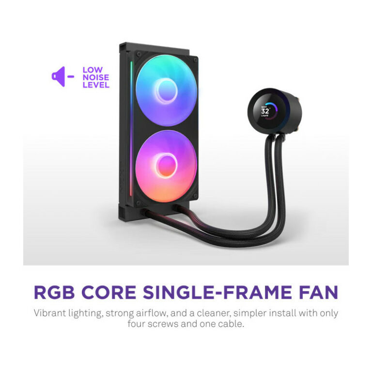 NZXT Kraken 240 RGB V2 - 240mm AIO (Black)