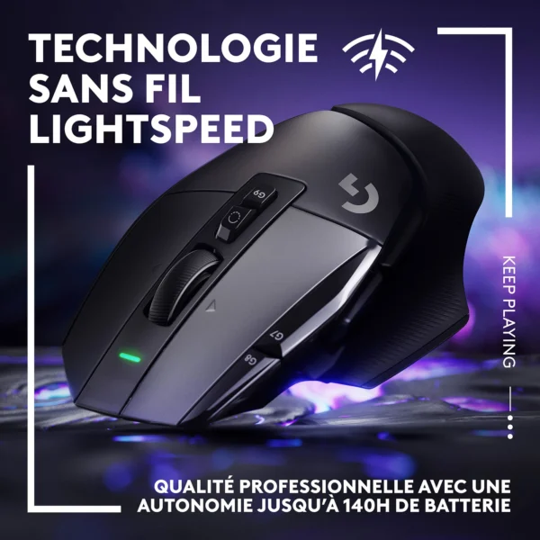 Logitech G502 X Lightspeed (Noir)