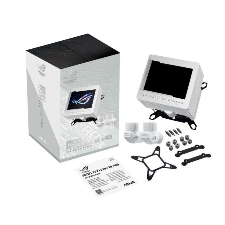ASUS ROG RYUJIN III White Edition Waterblock CPU